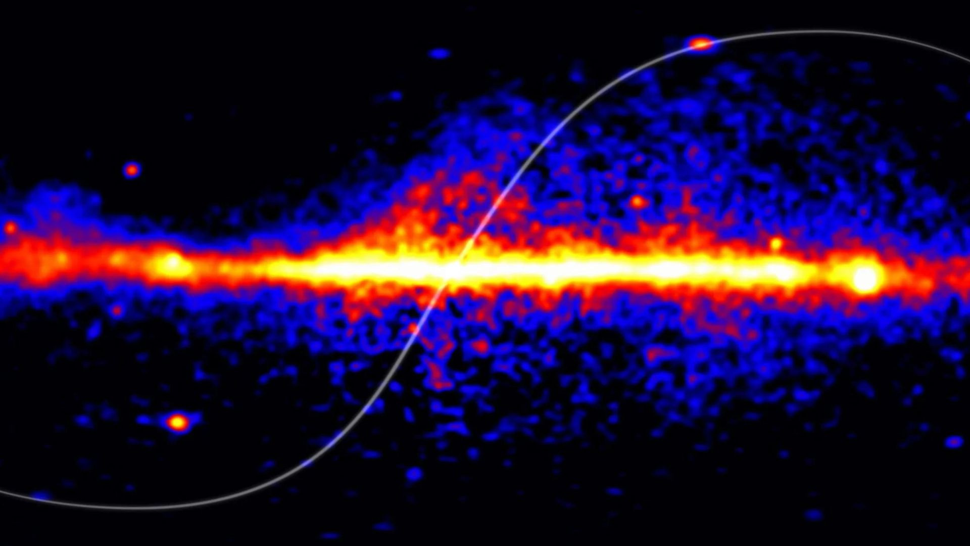 WATCH: 4,000 galaxies dancing in NASA Gamma Ray Telescope timelapse video
