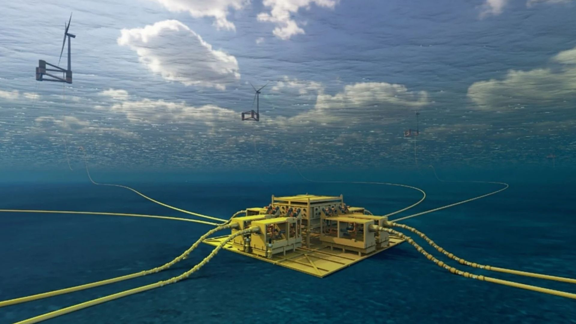 Norway trials first-ever subsea floating offshore wind tech