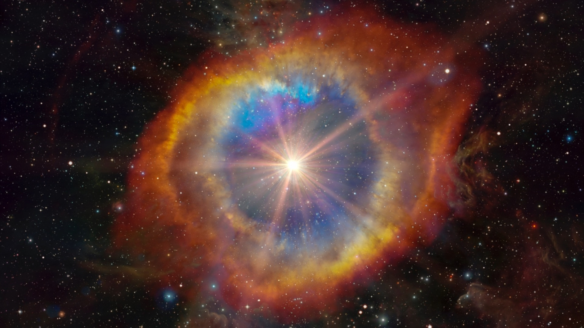 Scientists reveal the origin of odd radio circles larger than galaxies