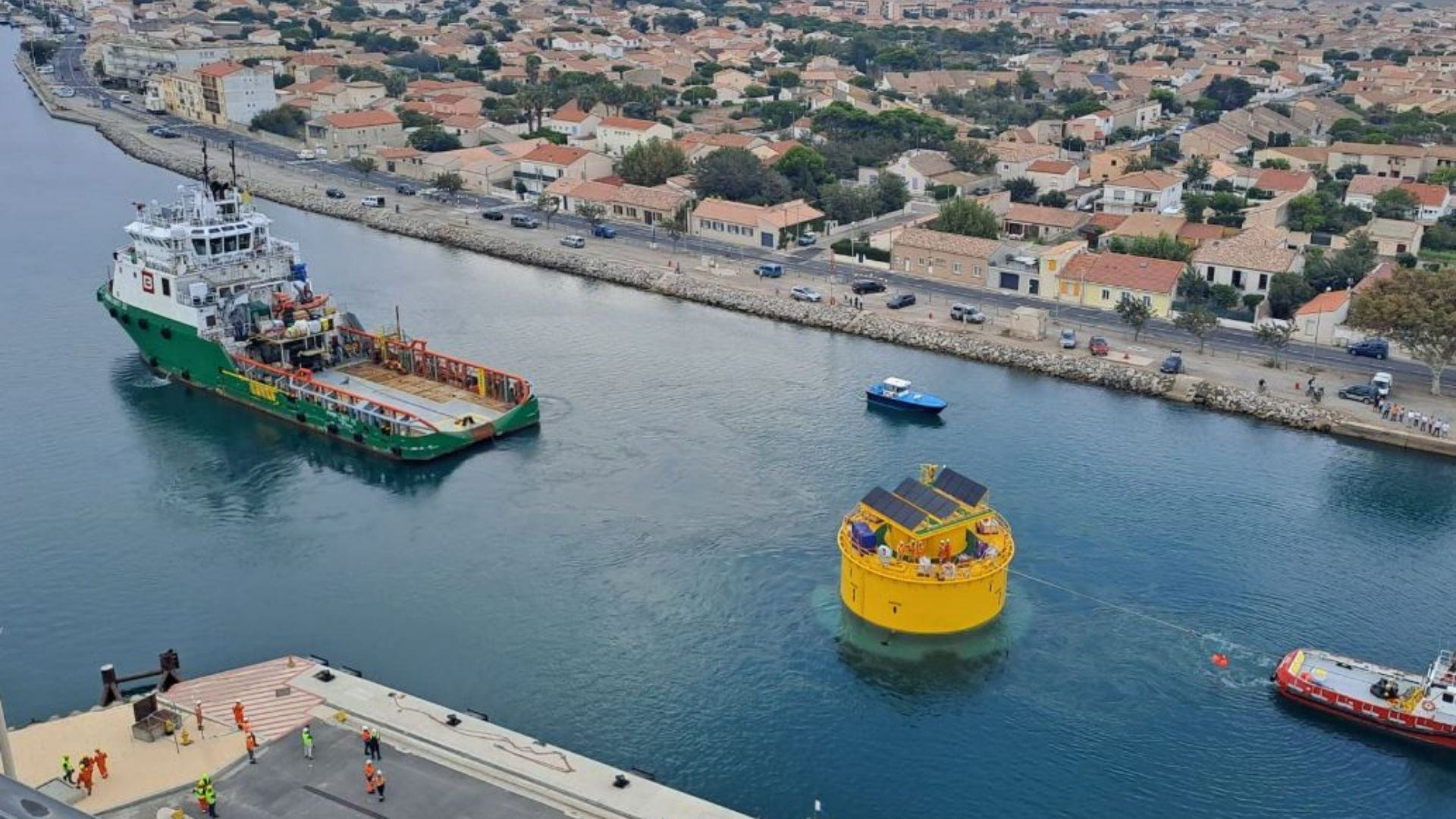 France completes milestone for its floating offshore wind farm project