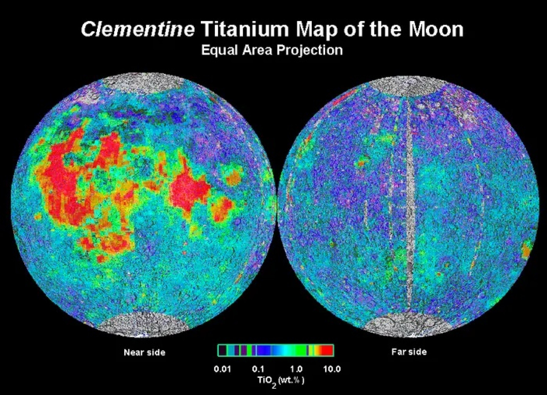 Study reveals how Moon’s titanium rocks formed over 3 billion years ago