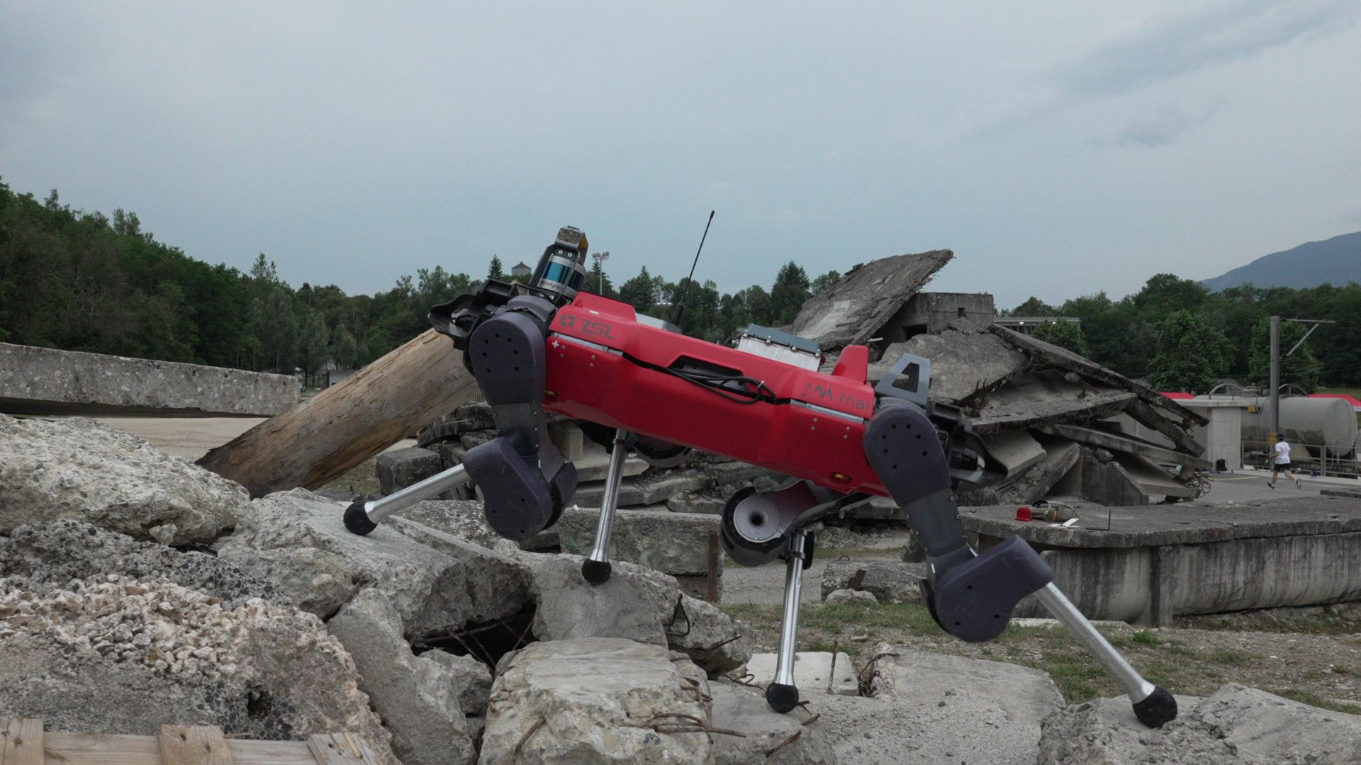 ANYmal robot tackles tricky terrains powered by ETH Zurich's new system