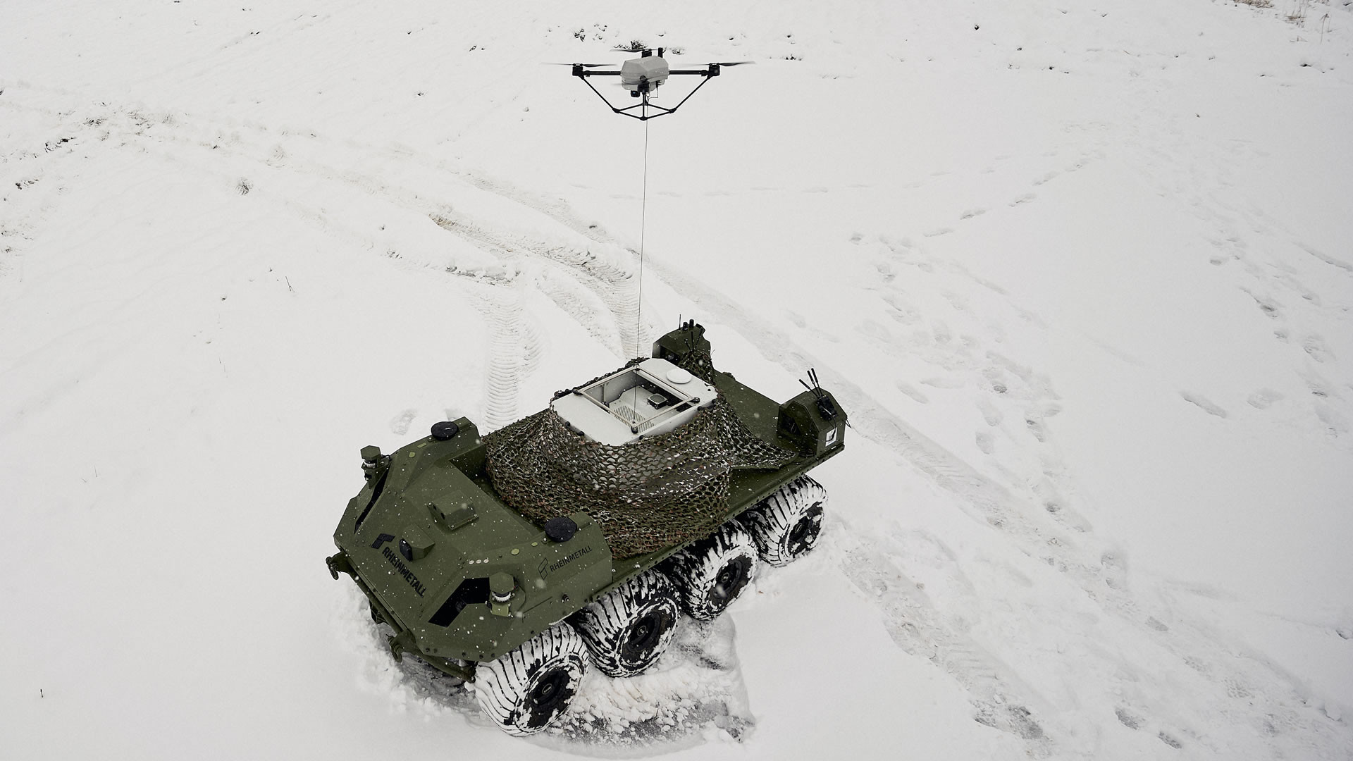 Are UGV-tethered drones the future for ISR in battle?