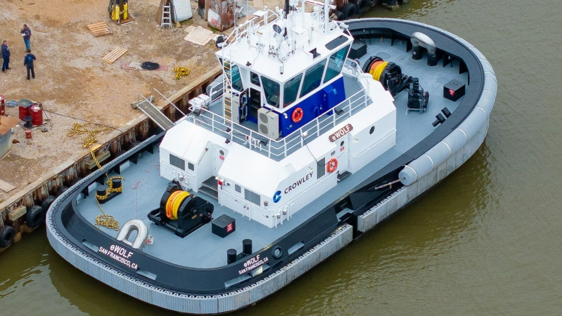 eWolf electric tugboat: US' first innovative electric tugboat