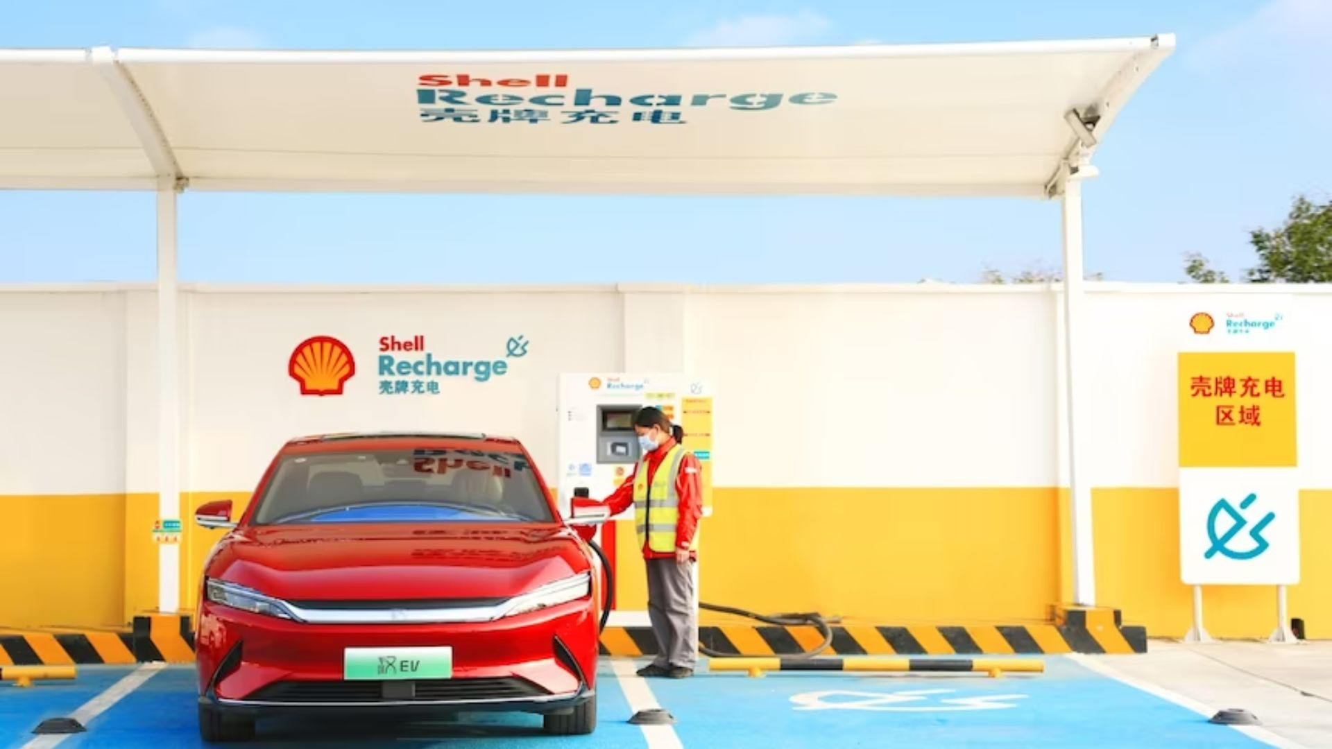 BYD and Raizen to set up 600 new "Shell" charging stations