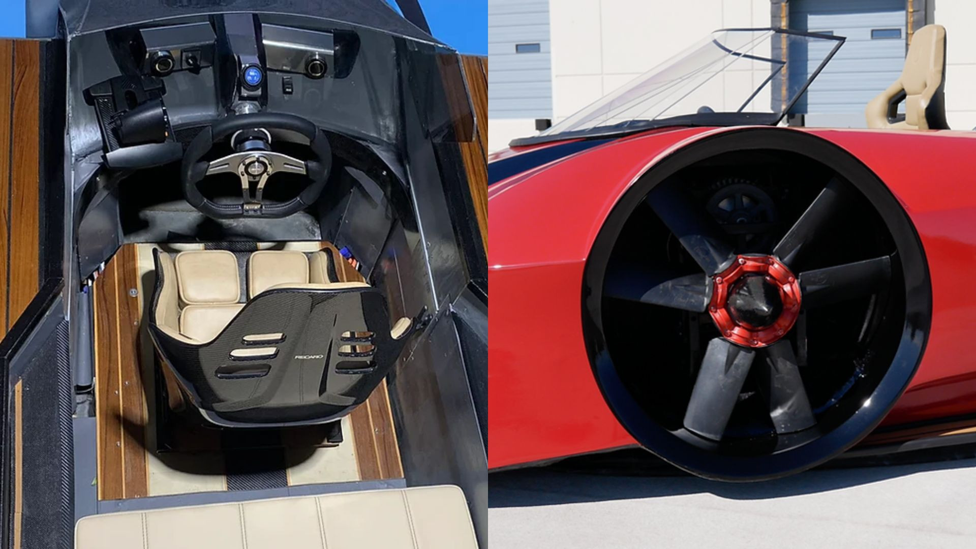 VonMercier showcases the James Bond of electric hovercrafts