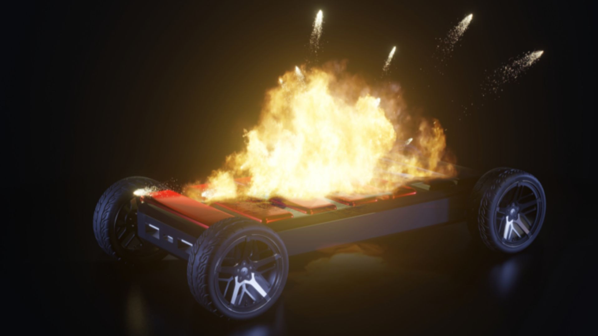 Scientists designed a battery that can put out its own fire