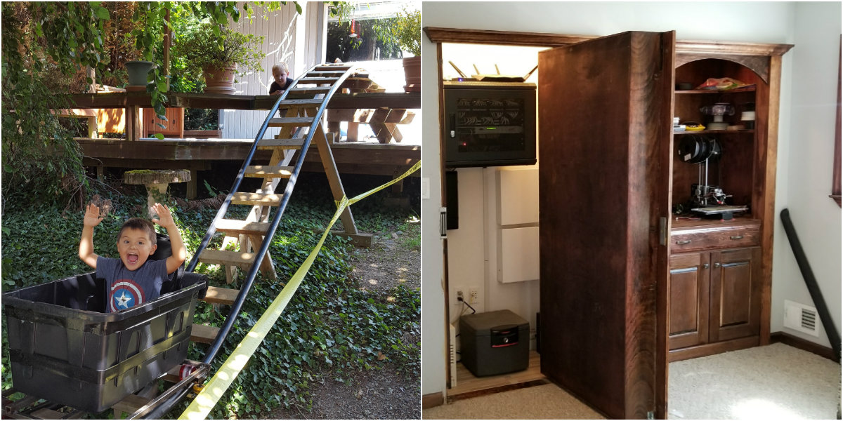 11 Beautiful Mechanical Constructs in the Home: From Secret Doors to ...