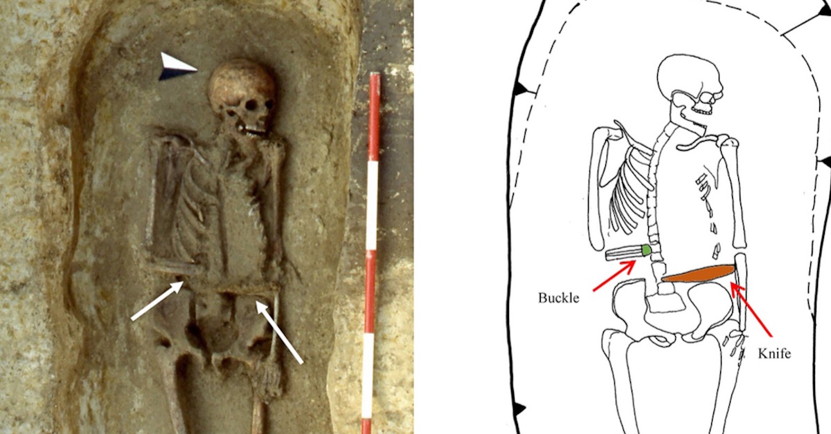 Archaeologists Find Skeleton of Medieval Man Who Used a Knife as a ...