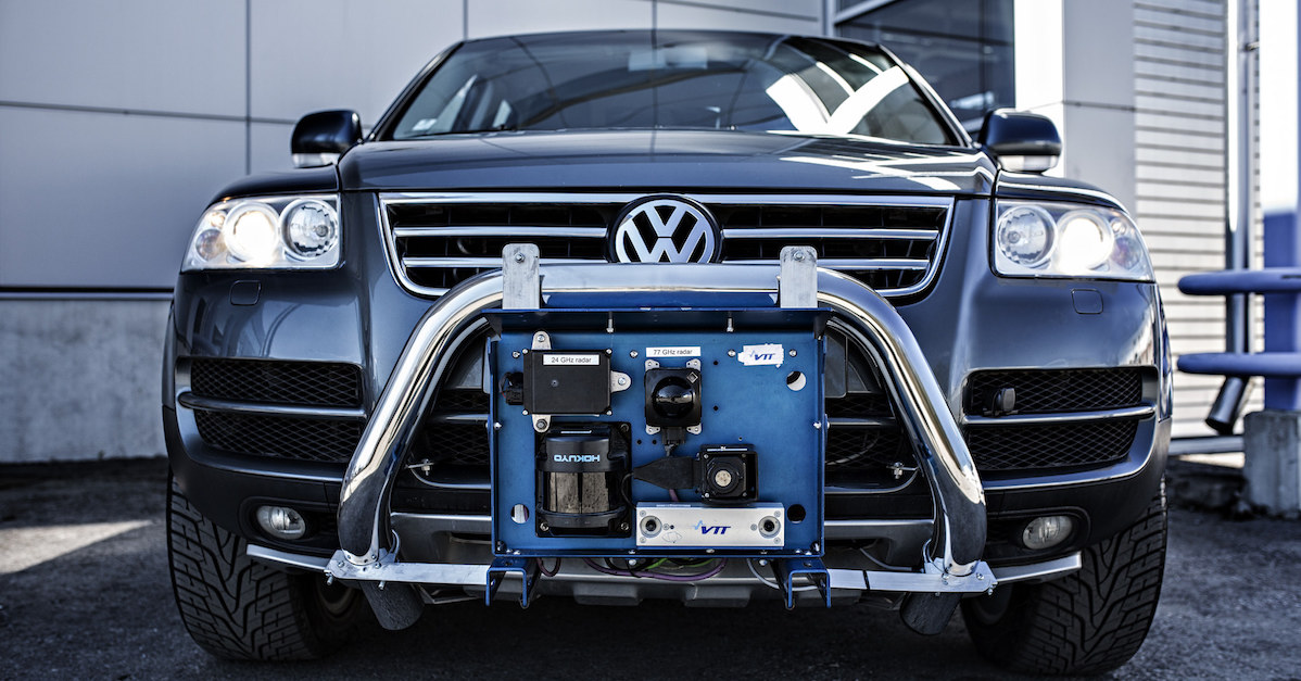 This Finnish Robo-Car Helps Test 5G Networks for Autonomous Driving