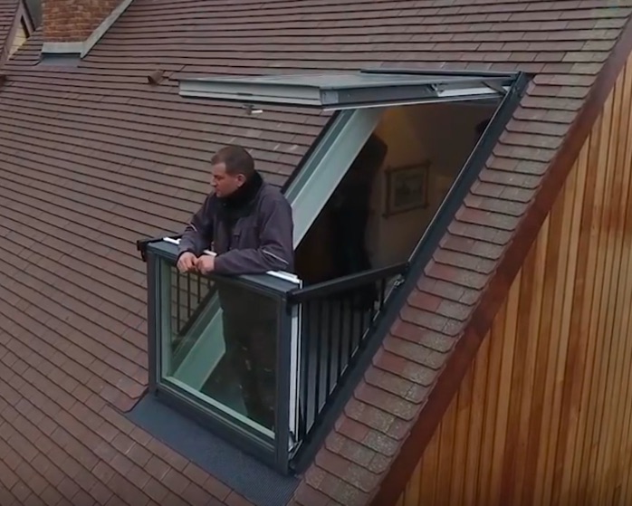 These Clever Loft Windows Can Transform Into Balconies