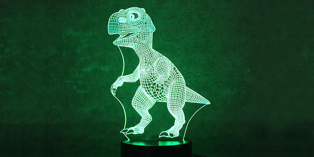 This 3D T-Rex Light Is the Perfect Gift for the Dinosaur Lover on Your List