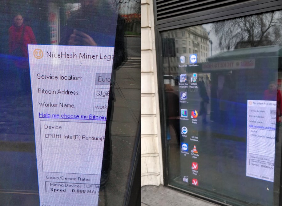 Hackers Hijack Advertising Screen in London for Cryptocurrency Mining