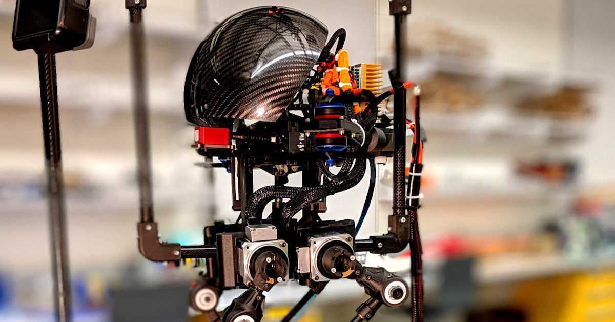 This Robot Can Run, Jump and Fly but Most Importantly Never Falls Down