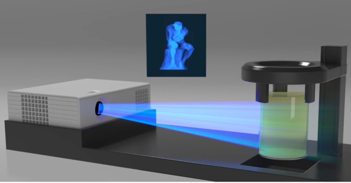 Fascinating New 3D Printer Using Rays of Light Has the Potential to ...