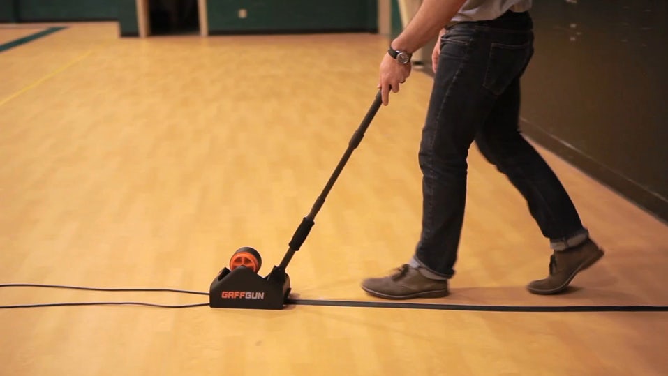 This Great Gadget Lets You Tape Down Cables Faster Than Ever