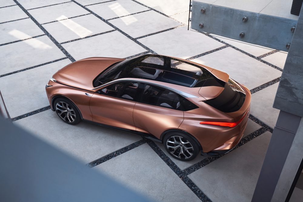 Lexus Unveils New Luxury Crossover Concept with All Electric Potential