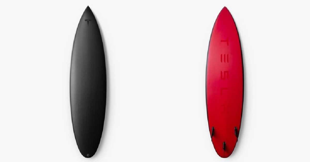 Tesla Releases 200 Limited Edition Carbon Fiber $1500 Surfboards