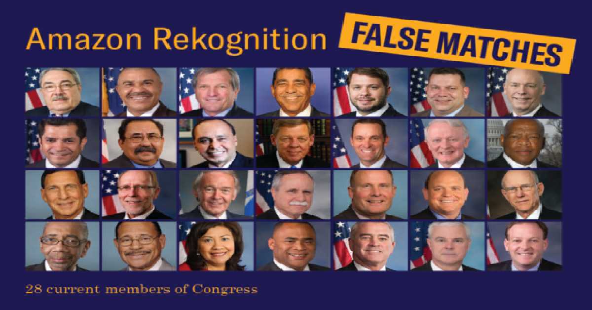 Politicians Angry After Amazon Facial Recognition AI Falsely Matches 28 ...