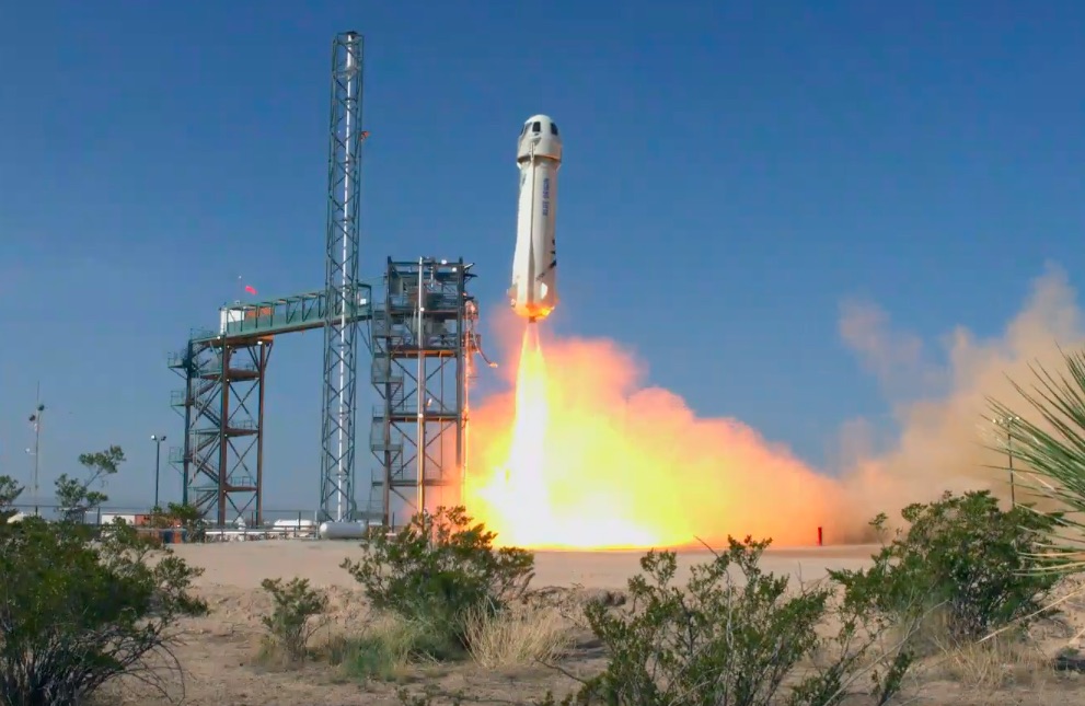 Blue Origin Successfully Launches New Shepard Rocket for High-Altitude ...
