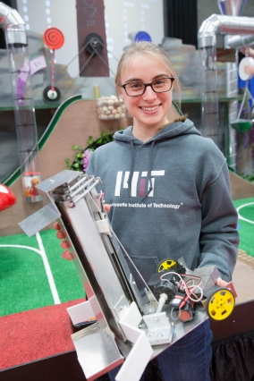 MIT Students' Robots Compete in Willy Wonka-Themed Obstacle Course