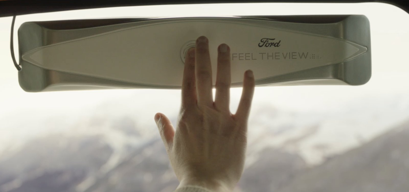 This Car Window From Ford Allows Blind Passengers to Feel the Outside View