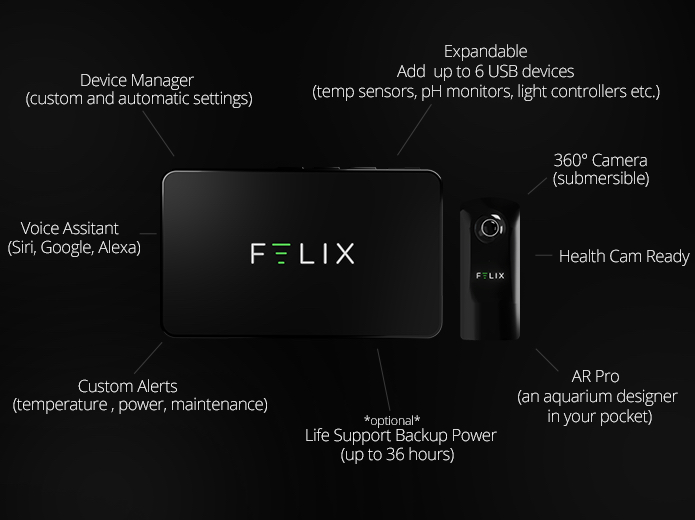 Check Out FELIX - The World’s First Smart Computer For Aquariums