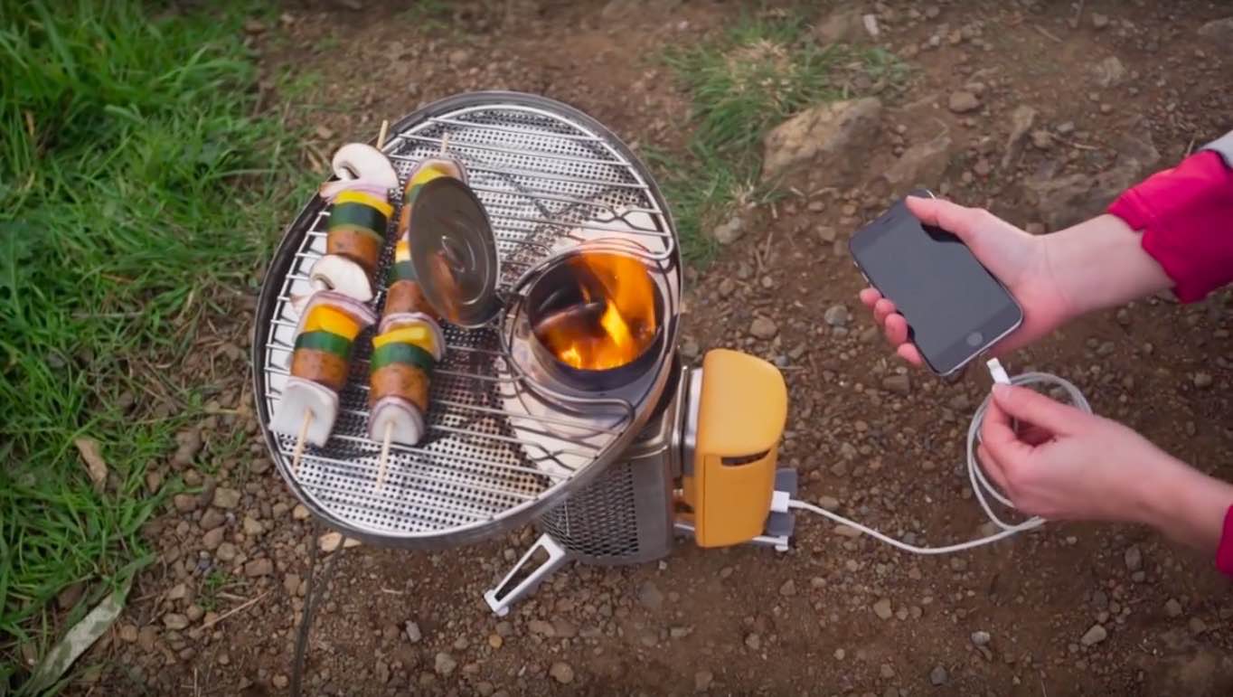 This Eco-Friendly Wood-Burning Stove Can Even Charge Your Phone