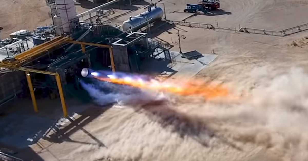 Watch Blue Origin Test The Engine For Vulcan Centaur Rocket