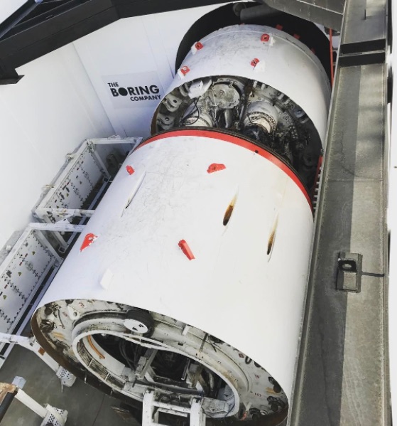 Elon Musk's Boring Company Just Added a Second Drilling Machine to Its ...