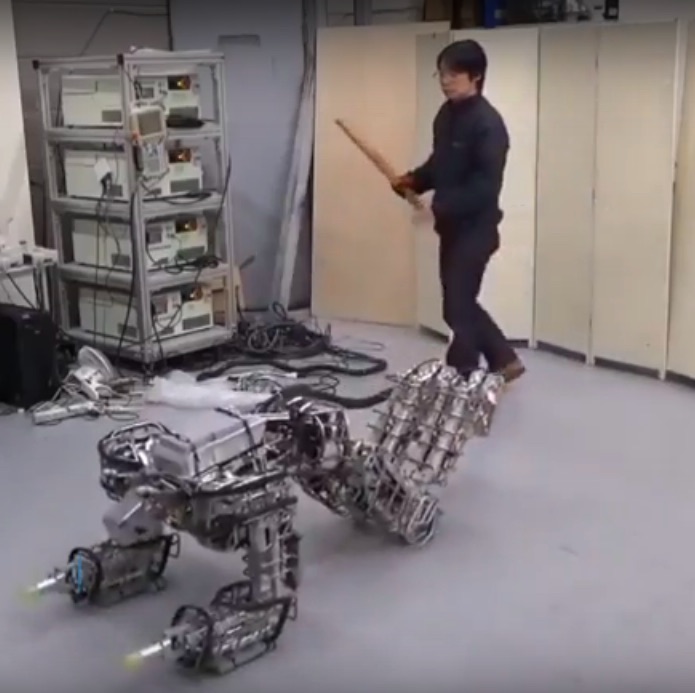 This Robot Will Continue Getting Back Up Even After it Falls Down