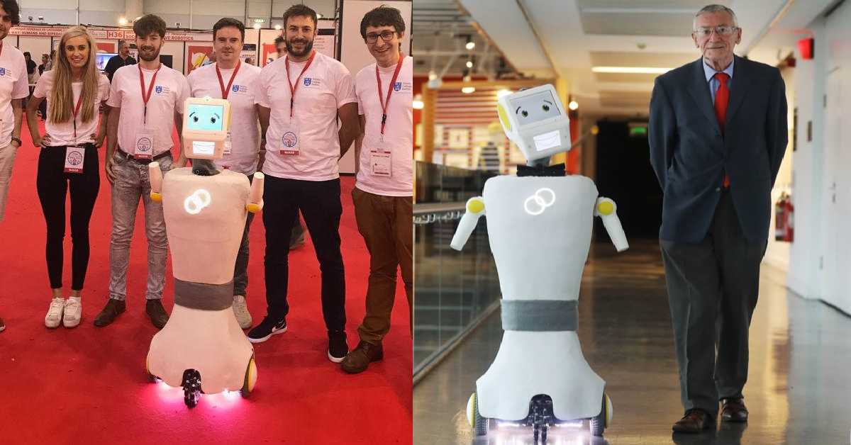 Stevie the Robot Wants to Help the Elderly