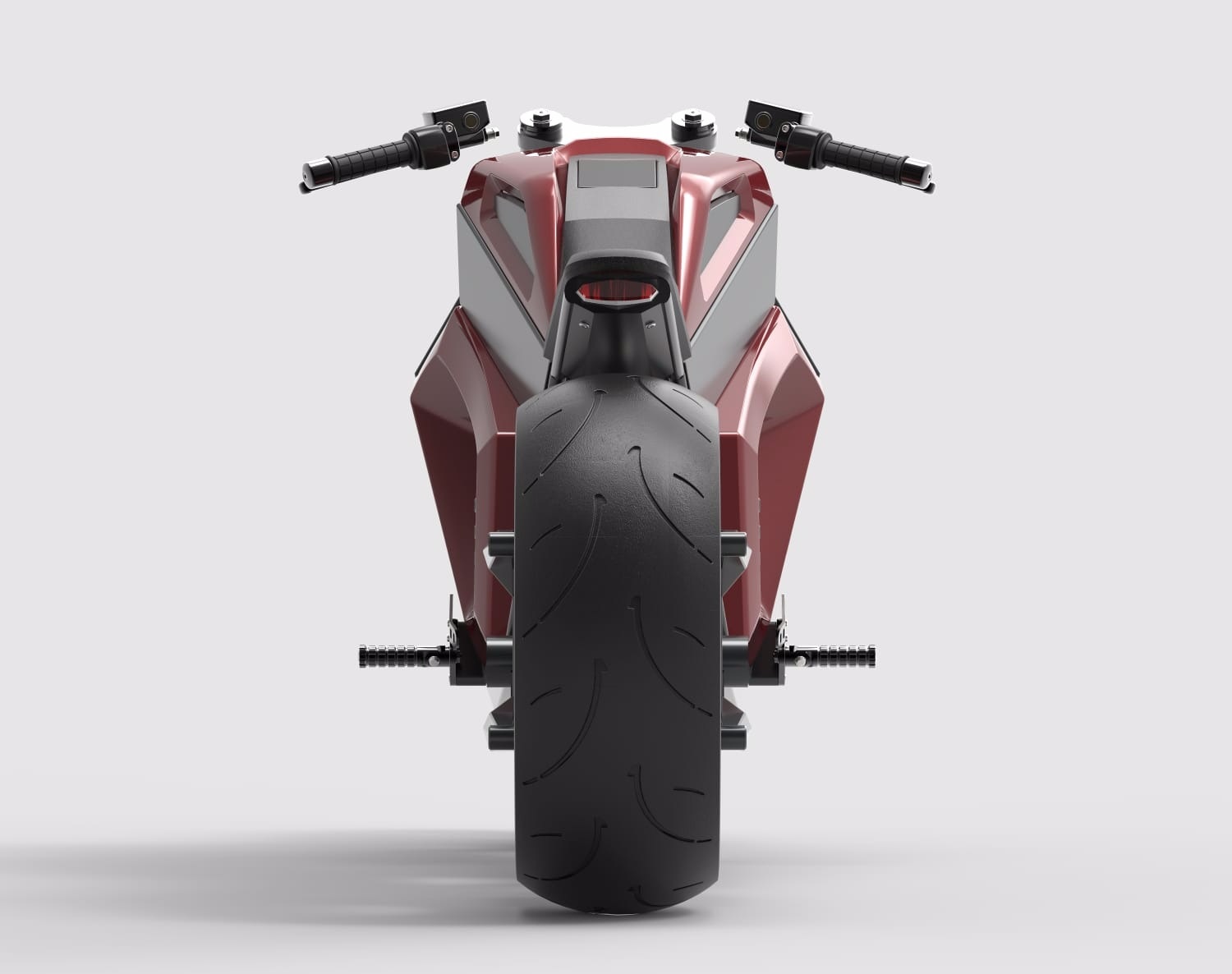 This Electric Motorbike with Hubless Rear Wheel Hits Top Speed of 160 km/h