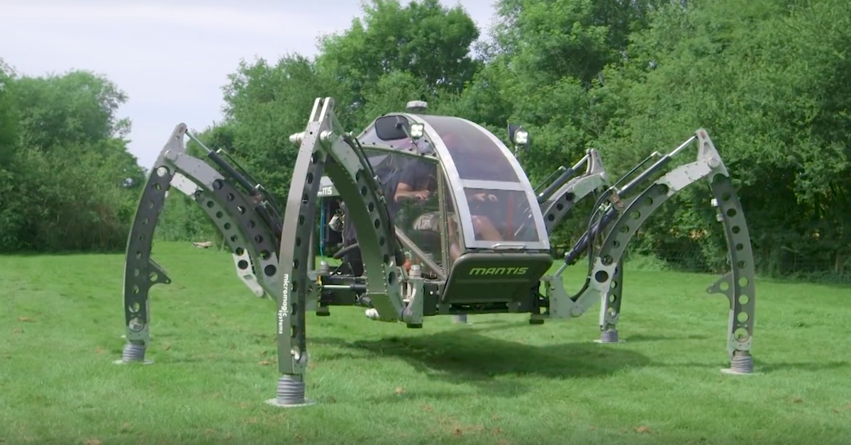 This Giant Robot Holds the Record for World's Largest Rideable Hexapod