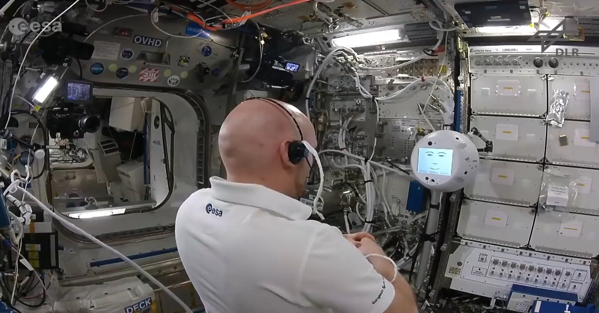 CIMON The Robot Makes ISS Debut, Tells Astronaut to 'Be Nice'