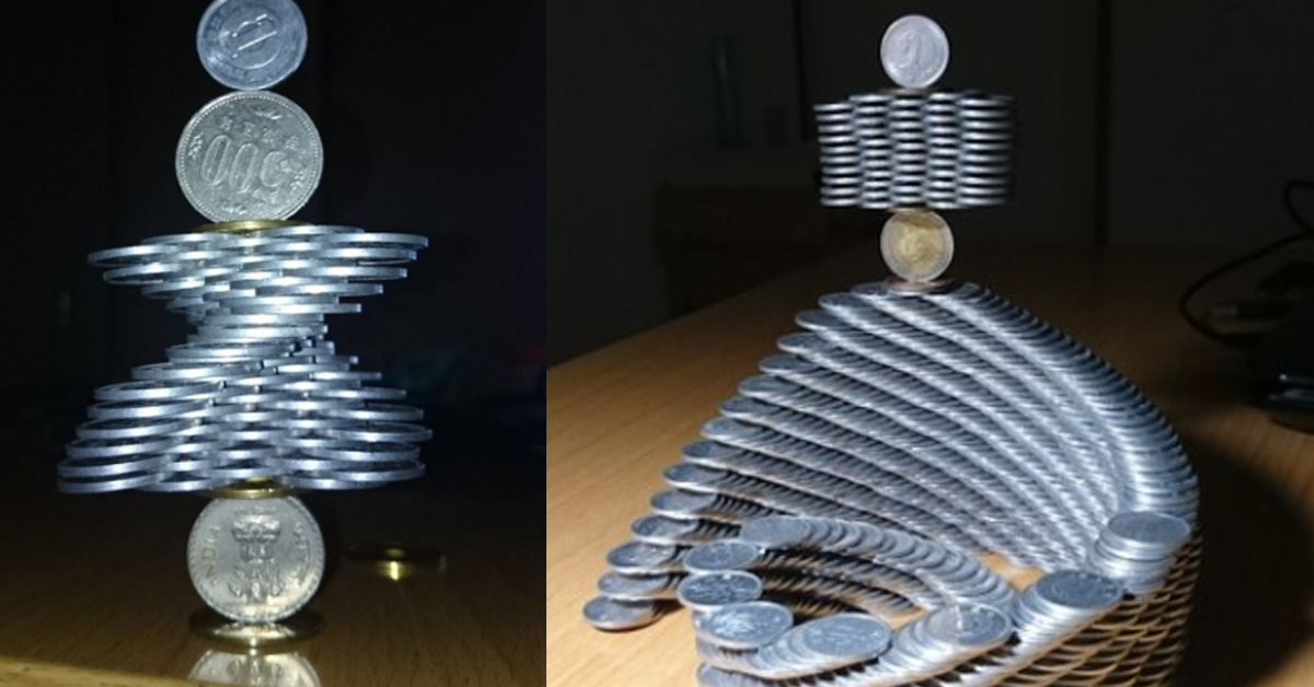 Look at these Coin Sculptures Defying the Laws of Gravity