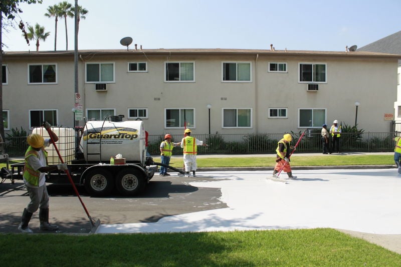 Los Angeles Is Coating Its Streets With A Special Gray Paint to Beat ...