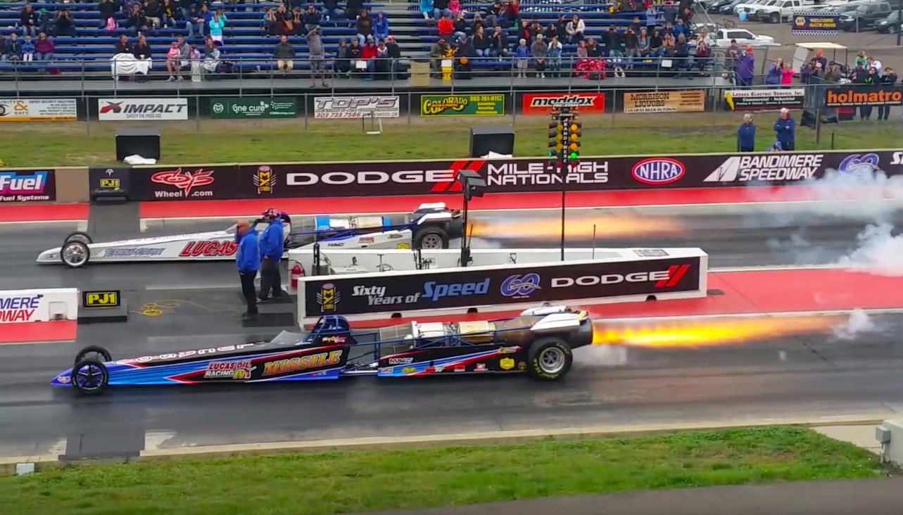 These Flame-Throwing Jet Turbine-Powered Dragsters Are Incredible to Watch