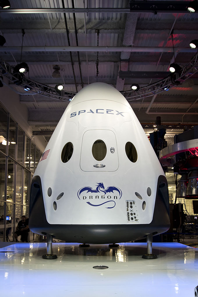 SpaceX unveil first manned spacecraft - the Dragon 2