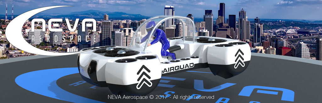 Neva Aerospace Unveils the World's First Flying Quad Bike