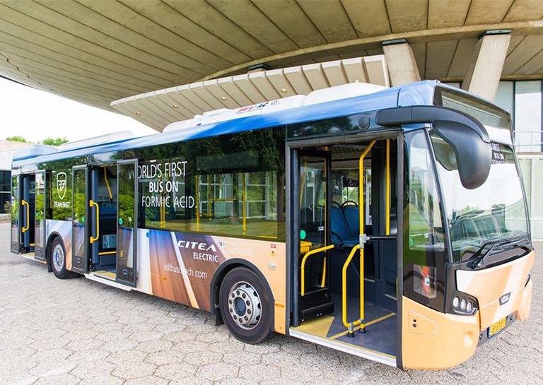 World's First Formic Acid-Powered Bus Could Hit the Road This Year
