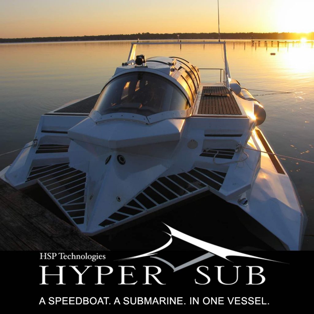 This Impressive Seagoing Vessel Is Both a Speed Boat and a Submarine