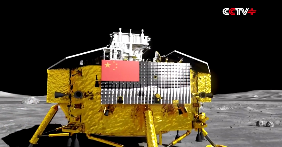 Chinese Space Probe Successfully Lands on Dark Side of the Moon