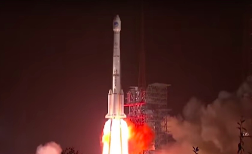 Rocket Booster Falls and Explodes Near Chinese Town After Satellite Launch