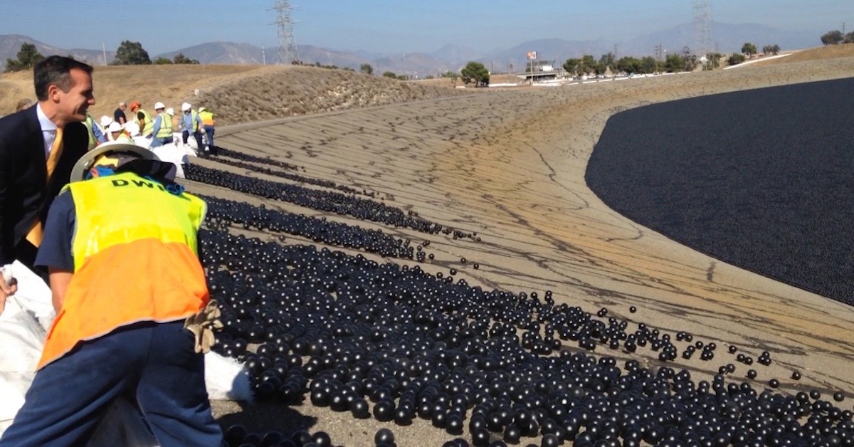 Producing ‘Shade Balls’ May Require More Water Than They Save