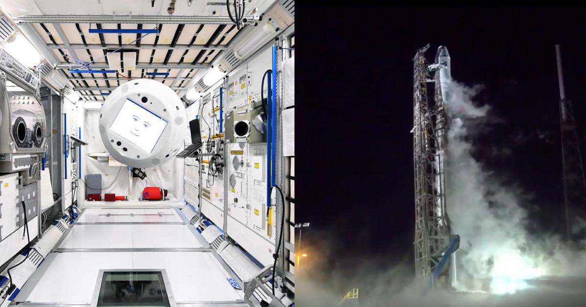 SpaceX's 15th Resupply Cargo Mission to ISS Launches With First AI ...