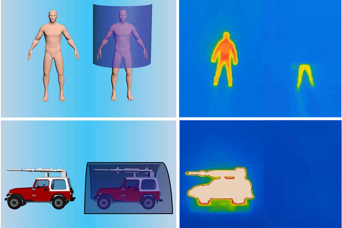 Ultrathin 'Stealth Sheet' Hides Objects From Powerful Infrared Sensors