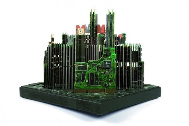 Metropolis Designs Created Completely by Computer Parts