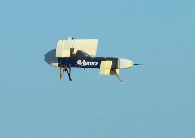 Prototype of DARPA's Vertical Take-off Vehicle Lifts Off
