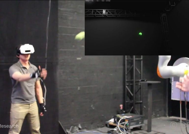 New Disney Experiment Lets Users Catch Real Balls While in VR